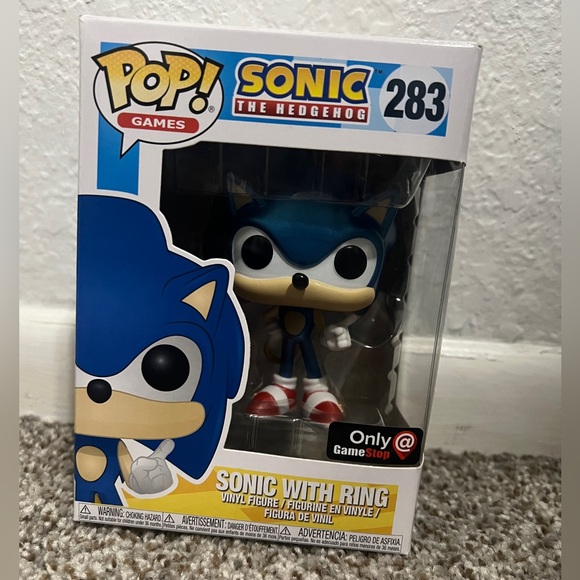 Funko | Toys | Sonic The Hedgehog Sonic With Ring Funko Pop | Poshmark